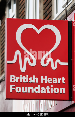British Heart Foundation charity shop, UK charity campaigns aimed to ...