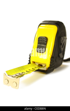 tape meas on the white background Stock Photo - Alamy