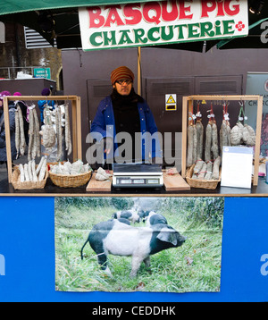 A pig in Borough Market, London Stock Photo - Alamy