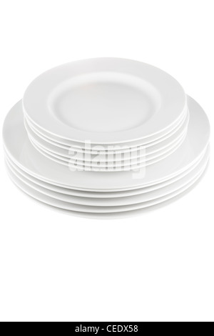 Stack of plates Stock Photo - Alamy