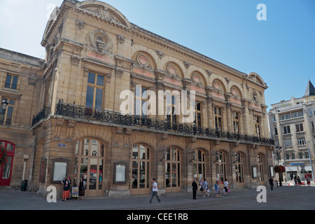 Reims France the Grand Theatre de Reims Stock Photo - Alamy