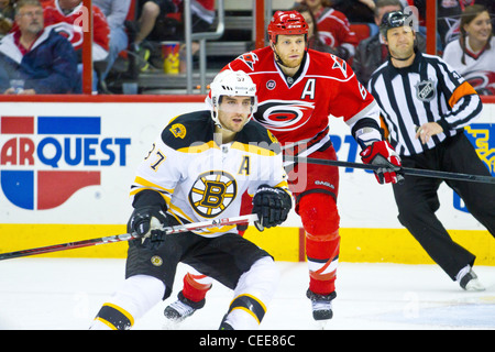 Boston Bruins' Patrice Bergeron in action during an NHL hockey game ...