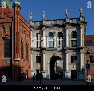 Gdansk/Danzig, Goldenes Haus Stock Photo - Alamy