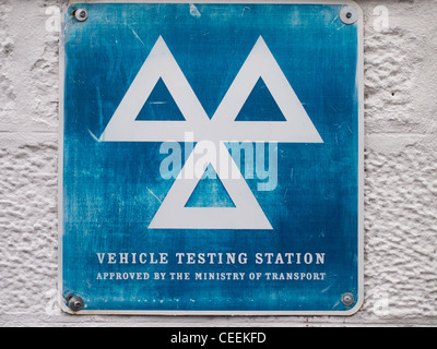Vehicle Testing Station, MOT, logo, England UK, diesel, M.O.T Stock ...