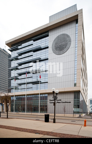 The Franklin County Courthouse in Columbus, Ohio, is shown in 1930 with ...