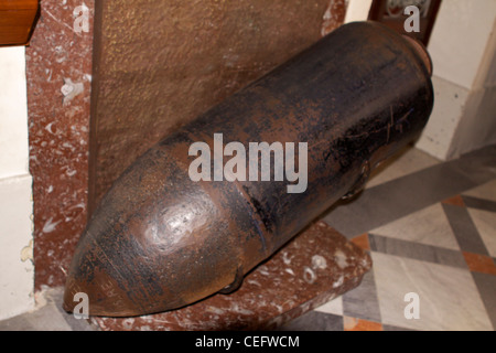 Malta Mosta Dome replica bomb Stock Photo - Alamy