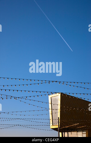 Detail of golden wedding chapel on Blackpool seafront Stock Photo - Alamy