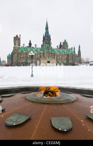 Fire in front of Ottawa, Canada, parliament Stock Photo - Alamy