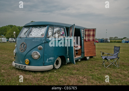 The winners of a VW camper van 'Show & Shine' competition at the Bus ...