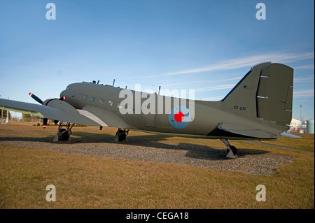 Douglas DC3 Dakota of the Royal Canadian Air Force, Comox Air Base ...