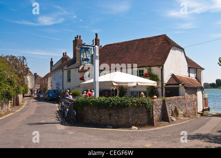 The Anchor Bleu Pub, Bosham, West Sussex -1 Stock Photo: 40136235 - Alamy