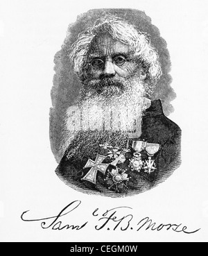 Samuel Morse invented the electric telegraph, devised the Morse code ...