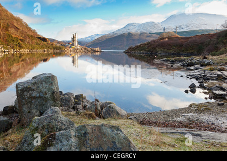 Bonawe Quarry and bay on Loch Etive Stock Photo - Alamy