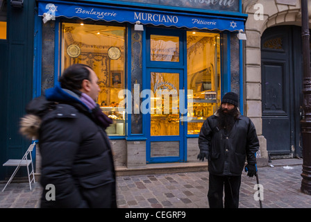 Jewish bakery shop Le Marais district central Paris France Europe Stock ...