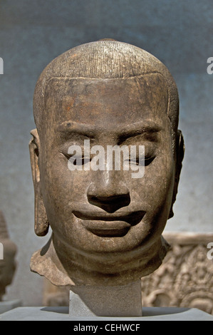 King of the Khmer Empire Jayavarman VII or Mahaparamasaugata statue ...