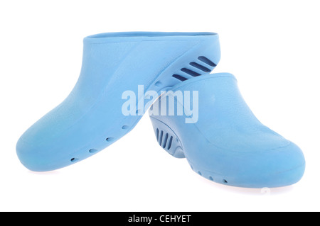 Anti static surgery clogs Stock Photo - Alamy