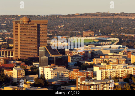 Bloemfontein aerial and stadium,Free State Province Stock Photo - Alamy