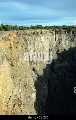 Jagersfontein open mine,The Jagersfontein Big Hole,Free State Province ...