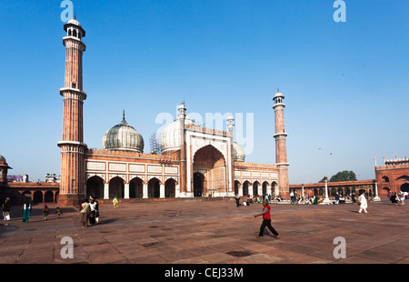 The iconic Jama Masjid Mosque in New Delhi, India Stock Photo - Alamy