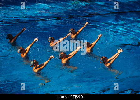 Team Synchronized Swimming competition at the 1994 World Aquatic ...