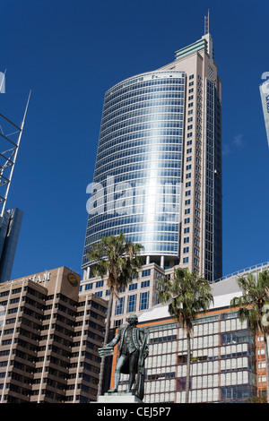 Chifley tower office building skyscraper in Sydney city centre, NSW ...