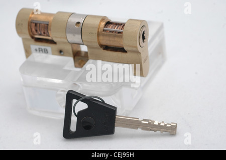 Abloy Disclock Cutaway Lock Stock Photo - Alamy