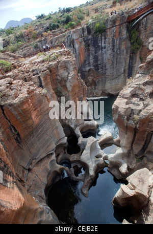 Bourke's Luck potholes, Graskop, Mpumalanga, South Africa Stock Photo ...