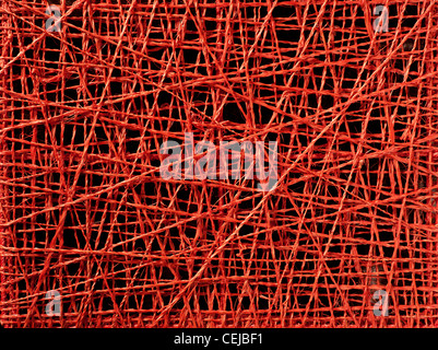 Red thread. Abstract red lines Stock Photo - Alamy