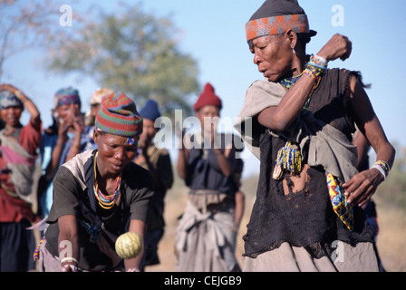 San women dance, Namibia Stock Photo: 21420860 - Alamy