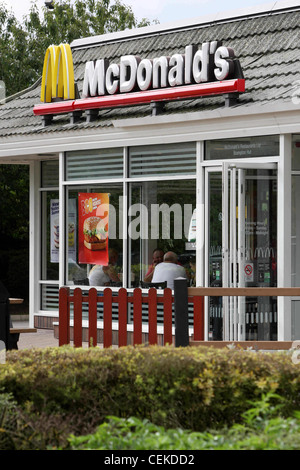 McDonald’s fast food restaurant exterior in Sagamore Beach, Bourne ...