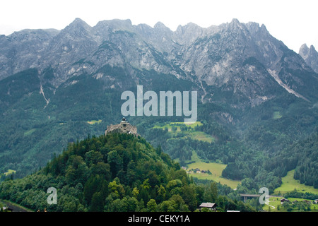 Hohenwerfen castle in Austria Stock Photo - Alamy