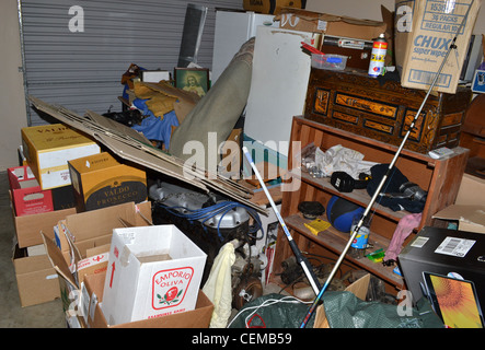hoarders garage clutter Stock Photo: 43473766 - Alamy