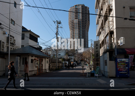 The Moto-Azabu Hills Apartment building in Azabu, Tokyo, Japan Stock ...