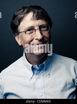 Bill Gates Studio Headshot Portrait, 2010 Stock Photo - Alamy