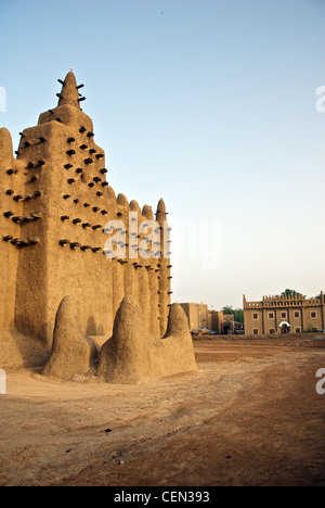 Famous Great Mosque in Djenne Mali is a UNESCO World Heritage Site ...
