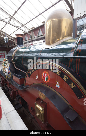 'The Queen' Steam Locomotive, Royal Windsor Station, Windsor, Berkshire ...