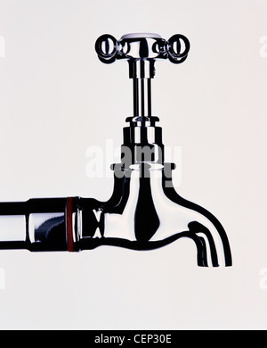 A chrome tap Stock Photo - Alamy
