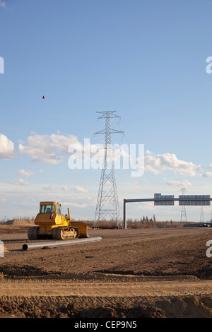 Edmonton Highway Sign Stock Photo - Alamy
