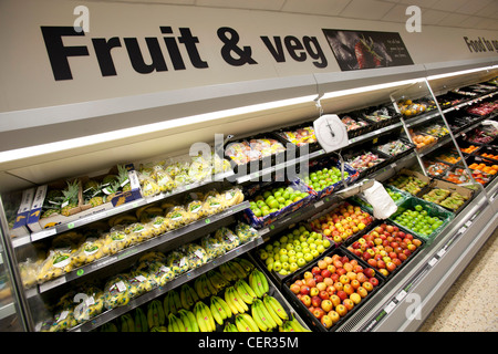 Interior displays inside Penkridge Co-operative store, Staffordshire ...
