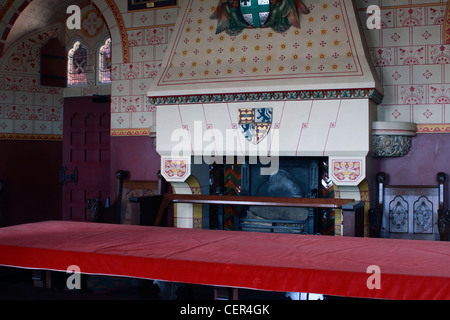 Dining room in Cardiff Castle, Cardiff, England Stock Photo - Alamy
