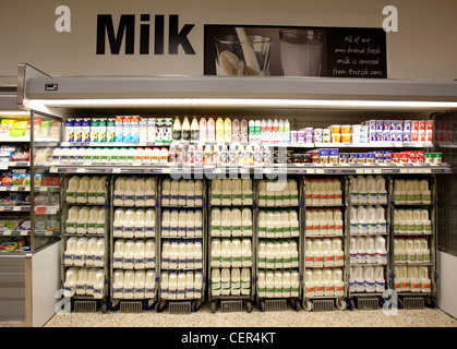 Interior displays inside Penkridge Co-operative store, Staffordshire ...