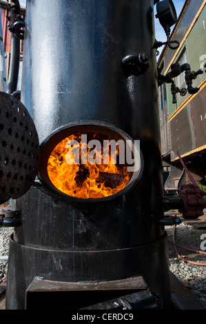 Close Up of an Antique Steam Passenger Train Puffing along Amish ...