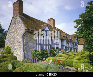 Shakespeare's Country. Mary Arden's Cottage Stock Photo - Alamy