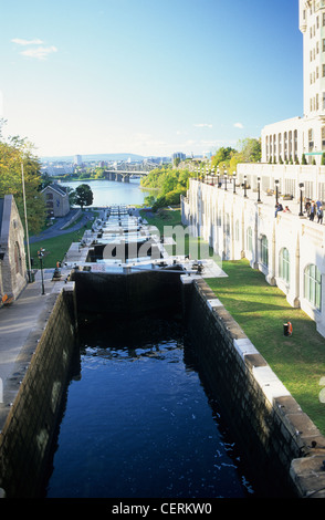 Rideau Canal locks in Ottawa Stock Photo - Alamy