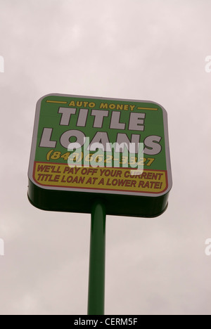 Instant Cash Loans Sign Stock Photo - Alamy