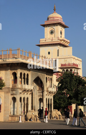 Rajendra Pol and the Clock Tower, City Palace, Jaipur Stock Photo - Alamy