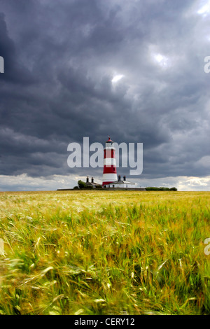 A view toward Happisburgh Lighthouse Stock Photo - Alamy