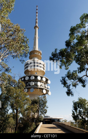 Black Mountain Tower (aka the Telstra Tower) in Canberra, Australia Stock Photo - Alamy