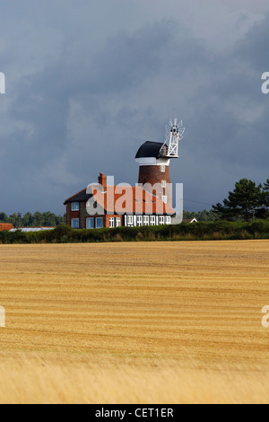 Weybourne Mill in Norfolk UK Stock Photo - Alamy