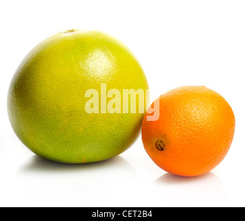 Pamelo or Pamelo fruit on a background Stock Photo - Alamy